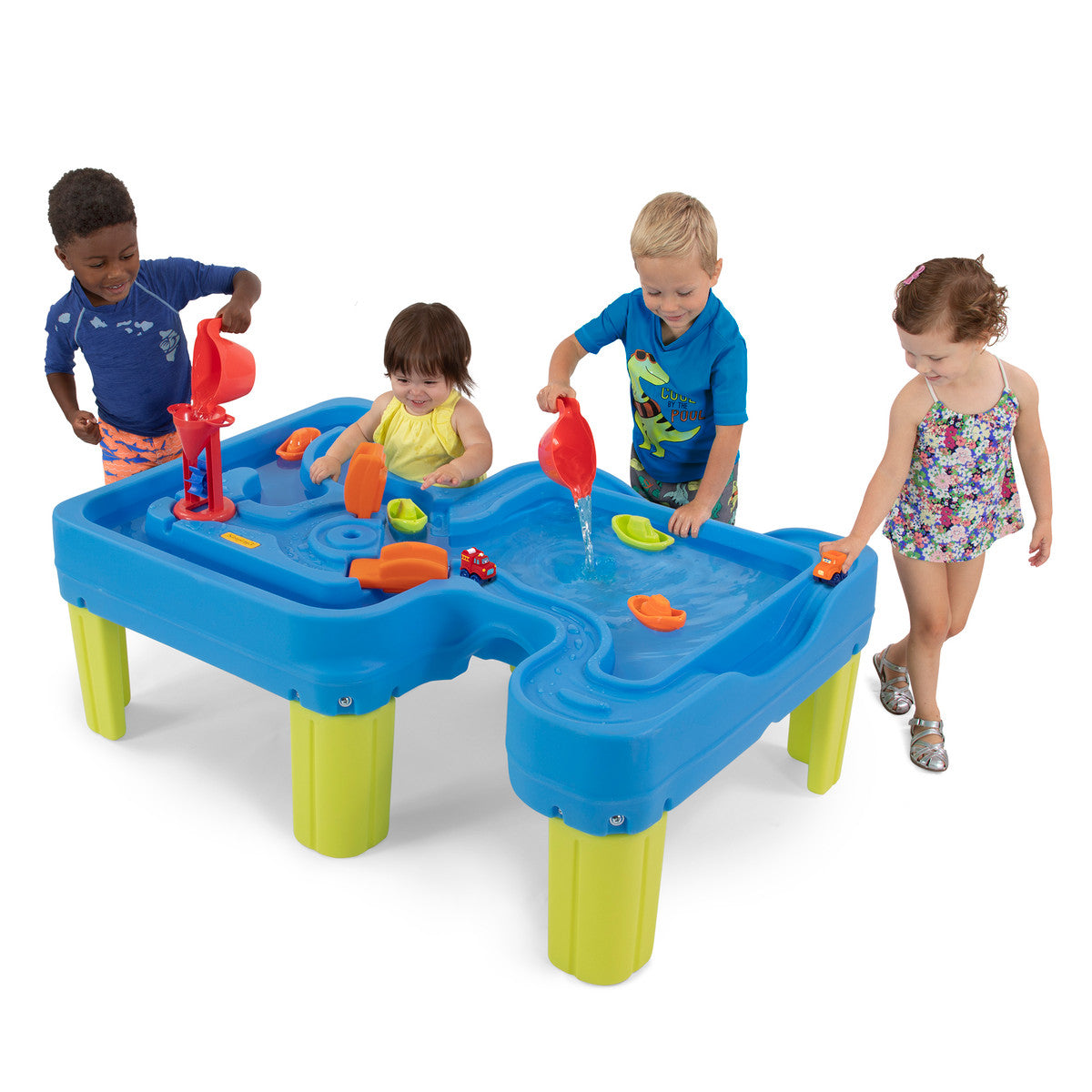 Big River and Roads Water Play Table Toy for Kids - PlaygroundProvider.com